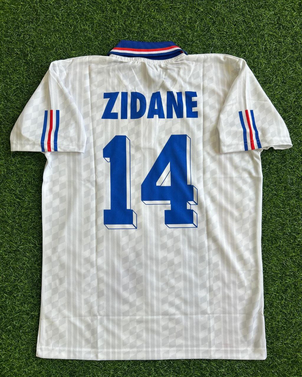 Zinédine Zidane 94/95 France Retro Jersey – TheJerseyCulture